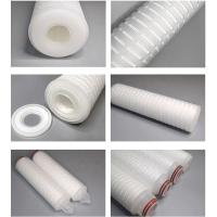 China 20 Inch PP Pleated Polypropylene Water Treatment Filter Cartridge for Pure Water System for sale