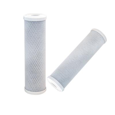 China CTO Activated Carbon Block Water Filter Cartridge for Reverse Osmosis Systems 10*2.5 inch for sale