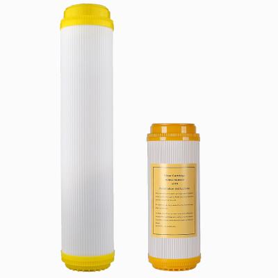 China Household Water Treatment 10 inch Resin Filter Cartridge for Full House Reverse Osmosis for sale