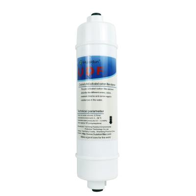 China Electric CTO UDF Korean Filter PP Shortcuts Activated Carbon Water Filter Cartridge for sale