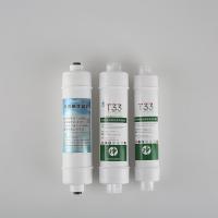 China Huiston T33 Rear Activated Carbon Water Filter Cartridge for Food Beverage Filtration for sale