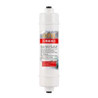 China Huiston T33 Rear Activated Carbon Water Filter Cartridge for Food Beverage Filtration for sale