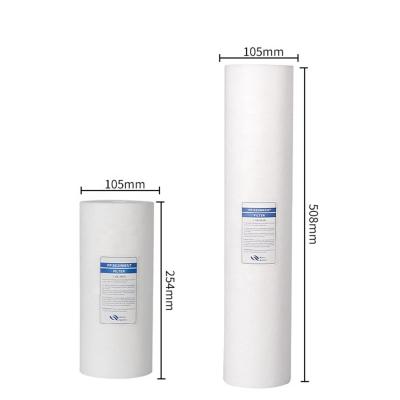 China 10 Inch 5 Micron PP Jumbo Sediment Melt Blown Cartridge for Effective Water Filtration for sale