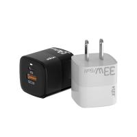 China PD37 US Plus Fast Charging 33W GaN Phone Charger Wall Charger With Dual Port for sale