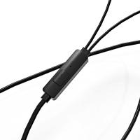 China Waterproof 6D Stereo Sound ABS 1200mm Wired Sports Earphones for sale