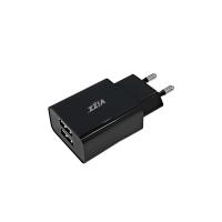 China Dual USB Ports EU US Standard Portable Cell Phone Fast Charger for sale