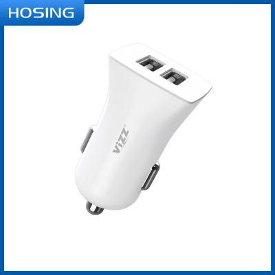 China ABS 2.4A Dual USB Mobile Phone KX60 Fast Car Chargers for sale