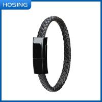 China PU Leather Mini Size SH20 2.4A 1meters Bracelet Charging Cables for sale