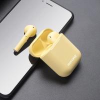 China Macaron Pink Blue Yellow Waterproof 4h TWS Bluetooth Earphones for sale