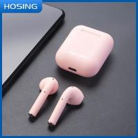 China Macaron Pink Blue Yellow Waterproof 4h TWS Bluetooth Earphones for sale
