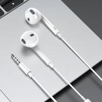 China ABS TPE Dynamic Super Bass White 1.2m E02 Wired Earphone for sale