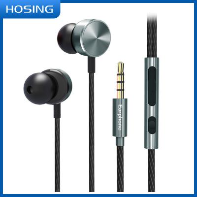 China Omnidirectional Durable Wired Earbuds With Volume Control for sale