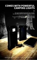 China Solar 2 USB Charging Port 5V 2.4A Output PBS5 Portable Power Bank for sale