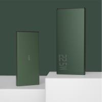 China Green Metal Shell 22.5W Portable Powerbank For All Kinds Phone for sale