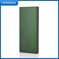 China Green Metal Shell 22.5W Portable Powerbank For All Kinds Phone for sale