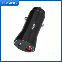 China Black White High Output LG16 Lightning Cable Car Charger for sale