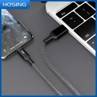 China Braided Black 1M 3A 60W PD MFI C94 USB Lightning Cord for sale