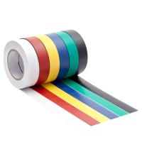 China 19mm Black Fire Retardant PVC Electrical Tape For Automotive for sale