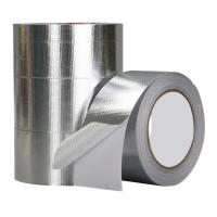China HVAC Fiberglass Cloth Aluminum Foil Tape High Performance Flame Retardant for sale