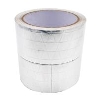 China 3 Way FSK Solvent Acrylic Aluminum Foil Tape HVAC Reinforced Scrim Kraft Tape for sale