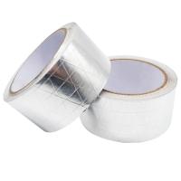 China 3 Way FSK Solvent Acrylic Aluminum Foil Tape HVAC Reinforced Scrim Kraft Tape for sale
