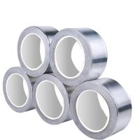 China HVAC R Aluminum Foil Tape Thermal Insulation Sealing Joints Solvent Acrylic Adhesive for sale