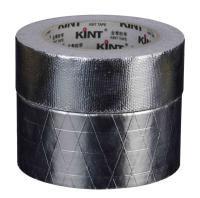 China HVAC R Aluminum Foil Tape Thermal Insulation Sealing Joints Solvent Acrylic Adhesive for sale