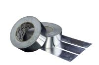 China HVAC R Thermal Insulation Tape Sealing Joints Waterproof Seal Sliver Aluminum Foil Duct Adhesive Tape for sale