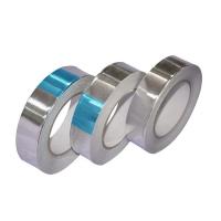 China HVAC R Thermal Insulation Tape Sealing Joints Waterproof Seal Sliver Aluminum Foil Duct Adhesive Tape for sale