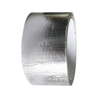 China HVAC R Thermal Insulation Tape Sealing Joints Waterproof Seal Sliver Aluminum Foil Duct Adhesive Tape for sale