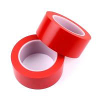China Single Color Safety Warehouse Floor Tape PVC Floor Warning Vinyl Floor Tape PE Core for sale