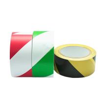 China Safety Signage Floor Marking Tape PVC Underground Marking Tape Double Color Green White for sale