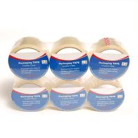 China Transparent Carton Sealing BOPP Packing Tape Logo Printed Clear BOPP Tape for sale
