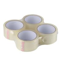 China Transparent Carton Sealing BOPP Packing Tape Logo Printed Clear BOPP Tape for sale