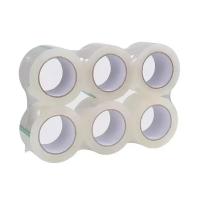 China Customer Logo Printed Clear BOPP Packing Tape For Carton Sealing for sale