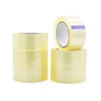 China Customer Logo Printed Clear BOPP Packing Tape For Carton Sealing for sale