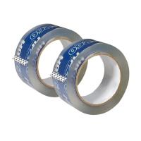 China Carton Sealing BOPP Packing Tape Transparent Crystal Clear Pressure Sensitive for sale