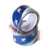 China Carton Sealing BOPP Packing Tape Transparent Crystal Clear Pressure Sensitive for sale