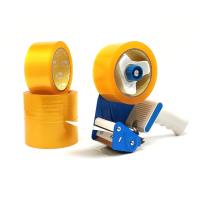 China Supermarket Carton Sealing Transparent BOPP Packing Tape With Dispenser for sale