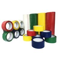 China Strong Adhesion Bopp Red Packing Tape Sealing Carton Custom Packaging Tape for sale