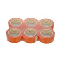 China Golden BOPP Printed Tape Carton Sealing Water Based Packing Tape for sale