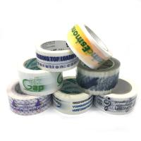 China Custom Logo Printed Bopp Packing Tape For Sealing Carton for sale
