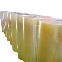China Carton Sealing Faint Yellow Adhesive Bopp Jumbo Roll Tape Custom Logo Printed BOPP Tape for sale
