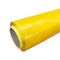 China Food Grade Clear PVC Kitchen Cling Film Food Wrap Plastic For Hand Machine for sale