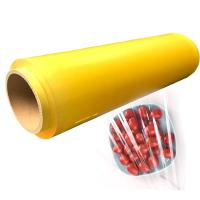 China Food Grade Clear PVC Cling Plastic Wrap Film For Food Refrigerate for sale