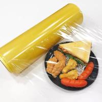 China Food Grade Transparent PVC Cling Film Food Wrap Presevative Film For Machine for sale