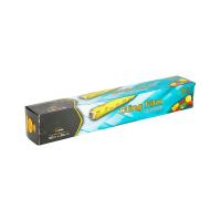 China Custom Printed Food Grade Plastic PVC Cling Film Wrap Clear With Slider Cutter for sale