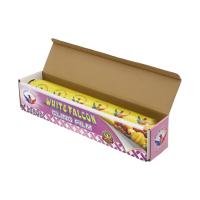 China Antistatic Clear Plastic Wrap Food Grade PVC Compostable Cling Wrap With Cutter for sale