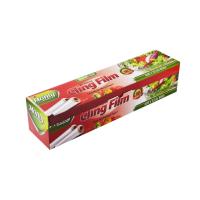 China Transparent PVC Cling Film Wrap For Food Grade Plastic Wrap for sale