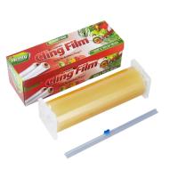 China Transparent PVC Cling Film Wrap For Food Grade Plastic Wrap for sale